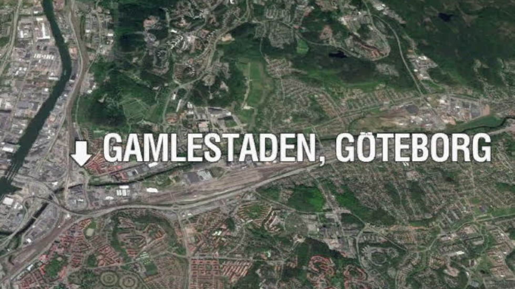Man död efter lägenhetsbrand i Gamlestaden i Göteborg
