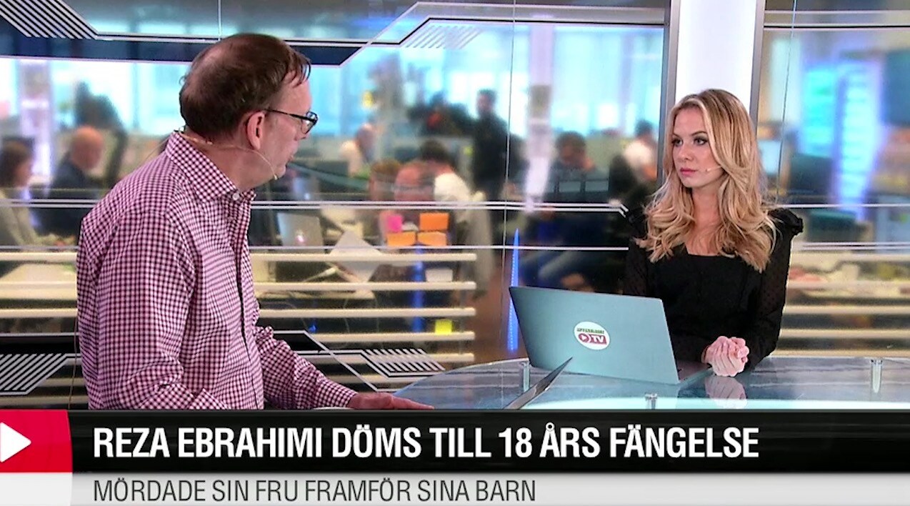 Reza Ebrahimi döms till 18 års fängelse - Aftonbladet TV