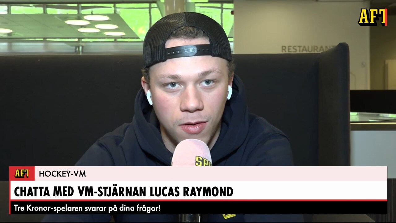 Tre Kronor – chatt med Lucas Raymond - Aftonbladet TV
