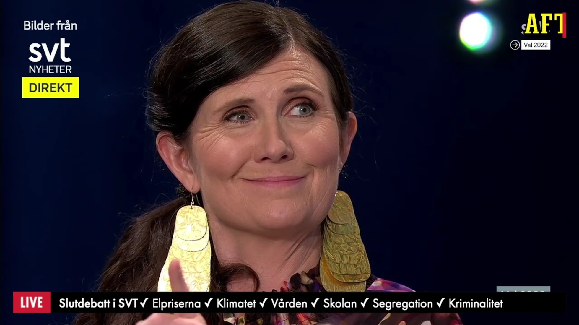 Partiledarna drabbar samman i SVT:s sista valdebatt