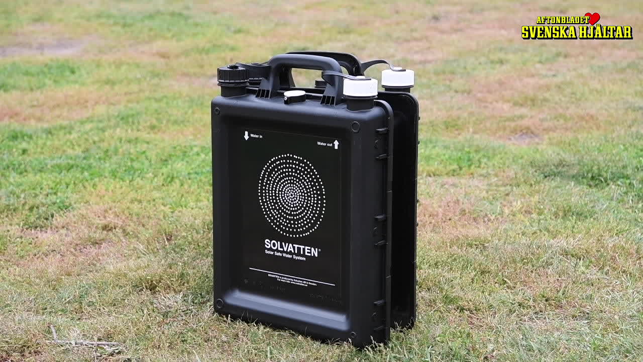 Solvatten Petra: uppfinningen ger hundratusentals rent vatten