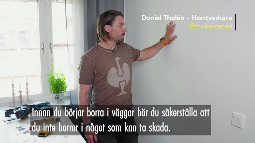 Borra i betongvägg med Daniel Tholén - Aftonbladet TV