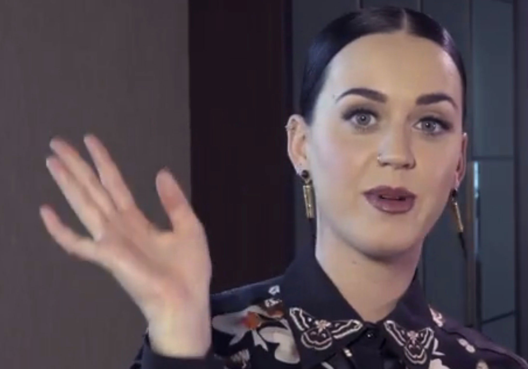 Kate Perrys hälsning till sina svenska fans - Aftonbladet TV