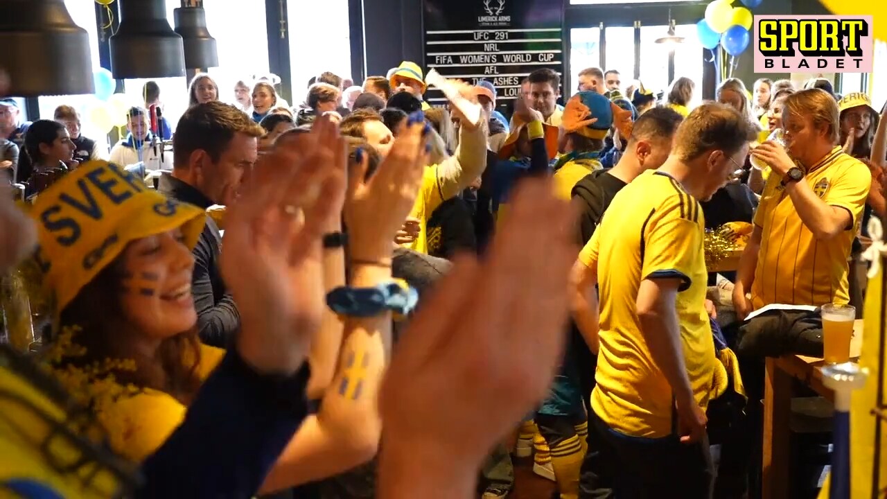Vm Svenska Fansen Laddar Upp Inför åttondelsfinalen Aftonbladet Tv