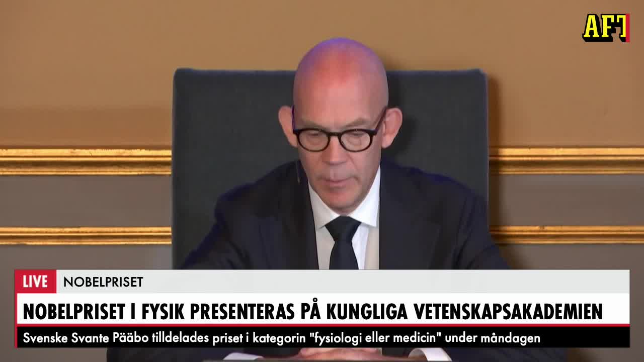 Trio tilldelas Nobelpriset i fysik – för forskning om kvantmekanik