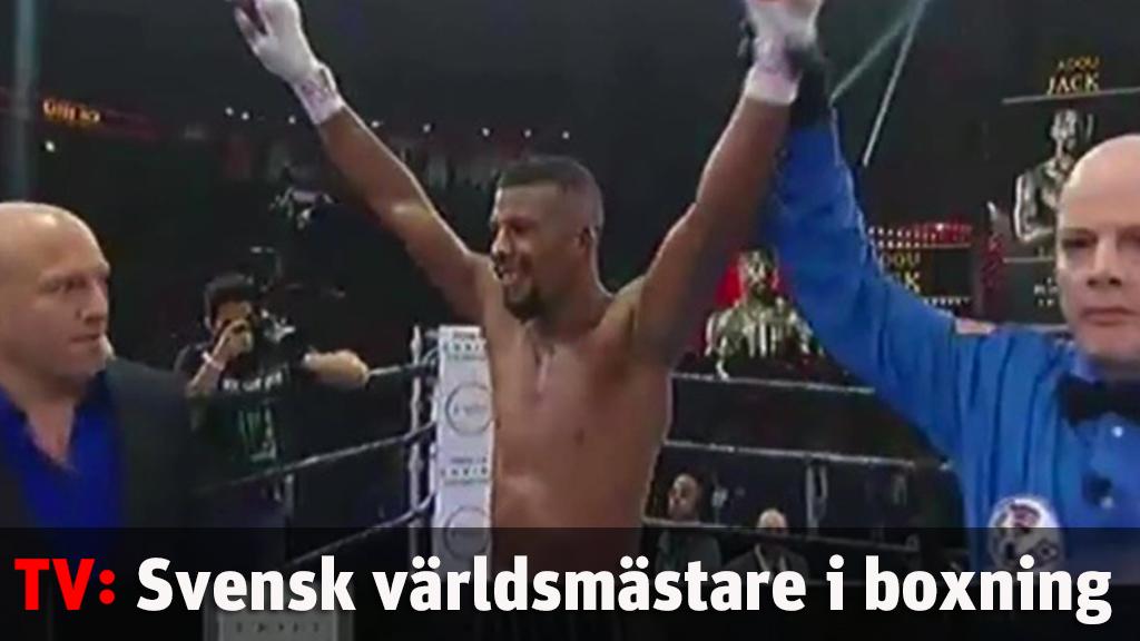 Svensk världsmästare i proffsboxning - Aftonbladet TV