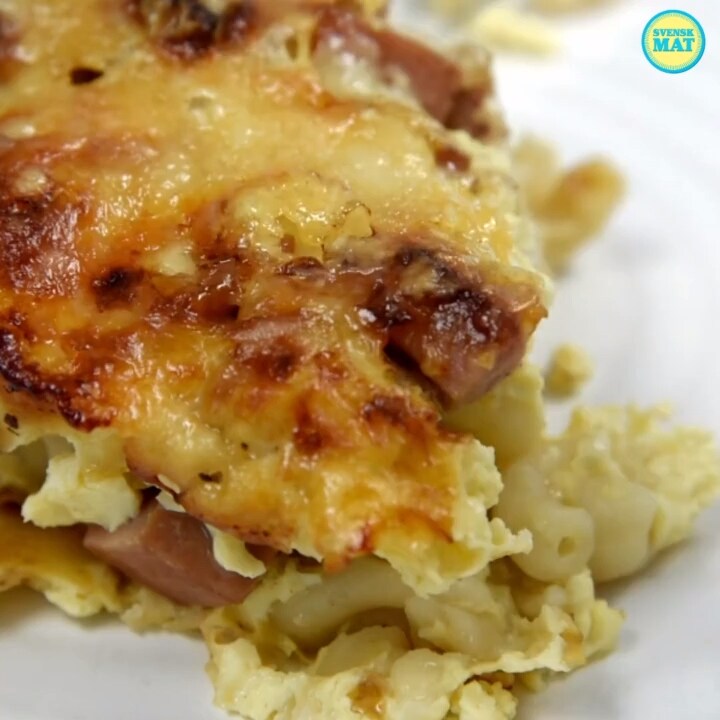 Makaronipudding - recept med steg för steg - Aftonbladet TV