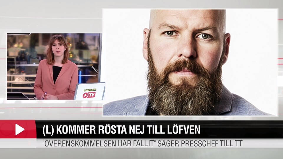 (L) kommer rösta nej till Löfven - Aftonbladet TV