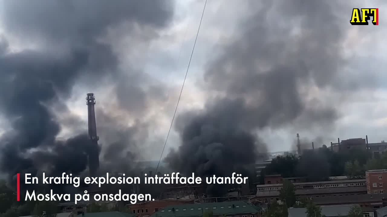 Moskva – stor explosion - Aftonbladet TV