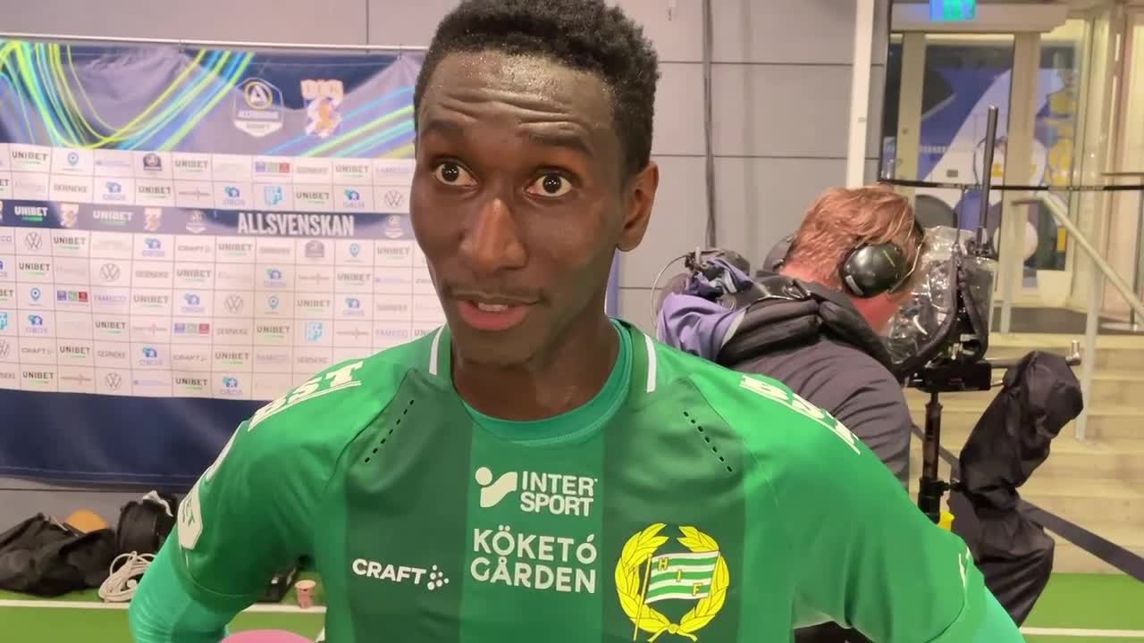 Trawally efter drömträffen: Mycket glad - Aftonbladet TV