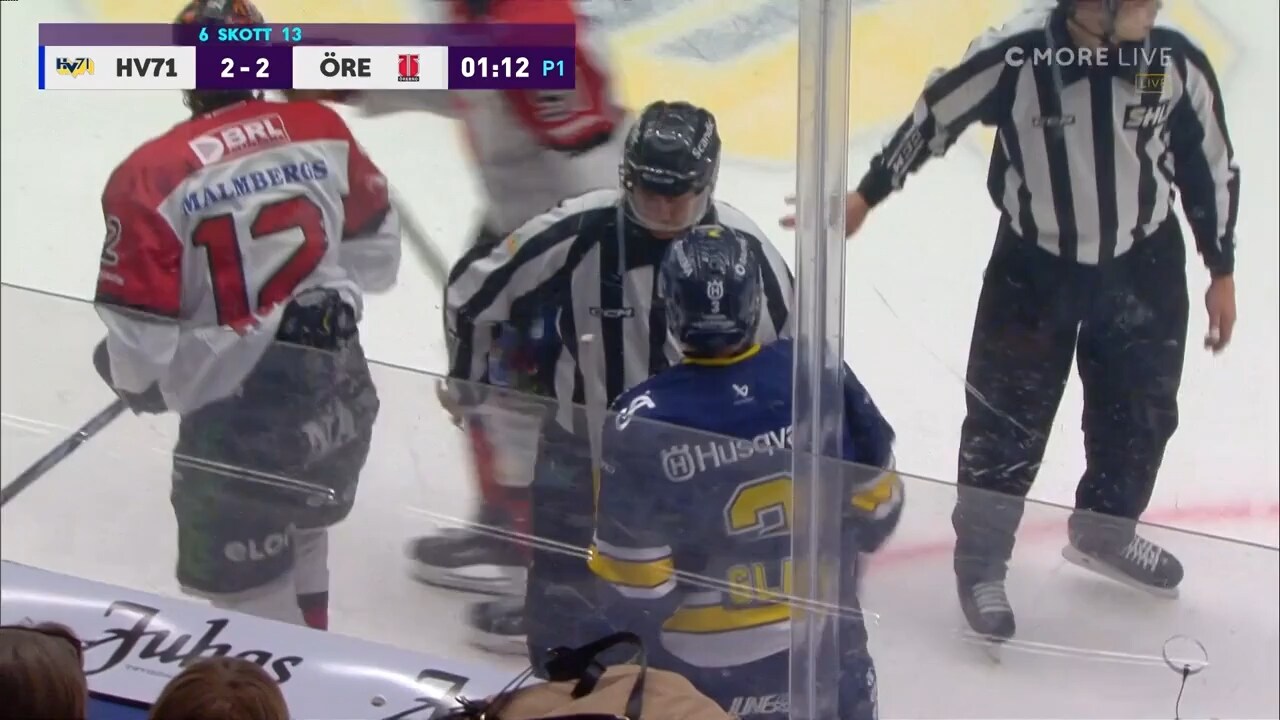 Här får HV71:s Daniel Glad matchstraff - Aftonbladet TV