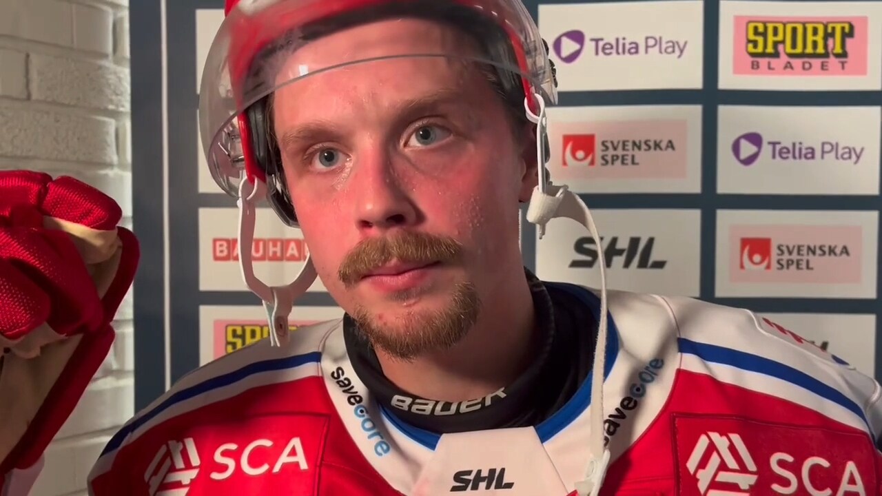 Dahlén: "Det var en skön känsla" - Aftonbladet TV