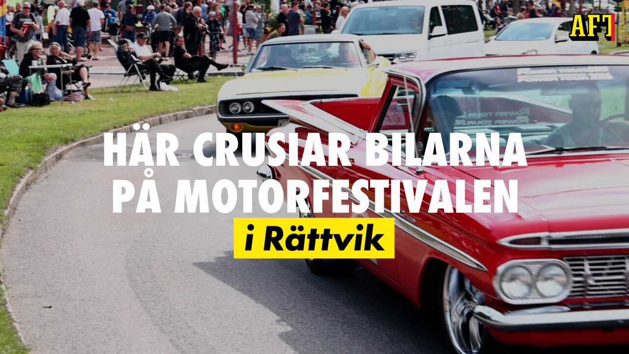 Classic car week tar över Rättvik: "Åker hit och har det bra ...