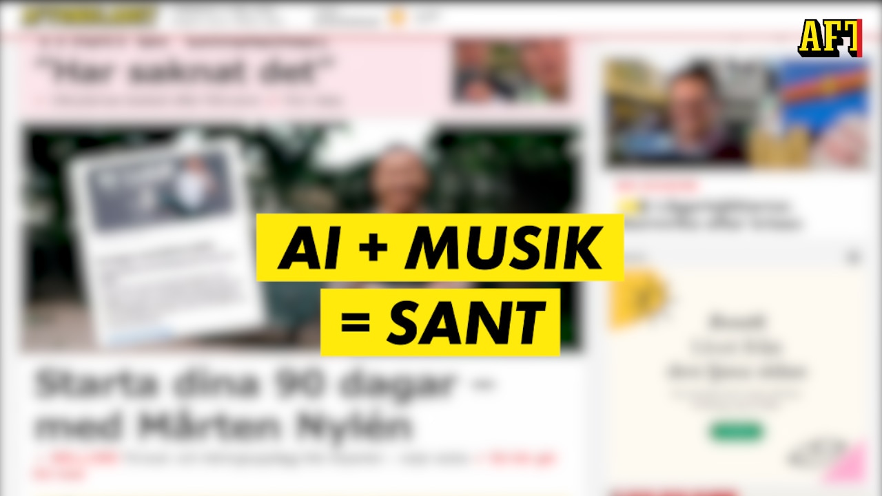 Nyheter som musik - Aftonbladet och IN/LAB gör AI-musik av nyheter