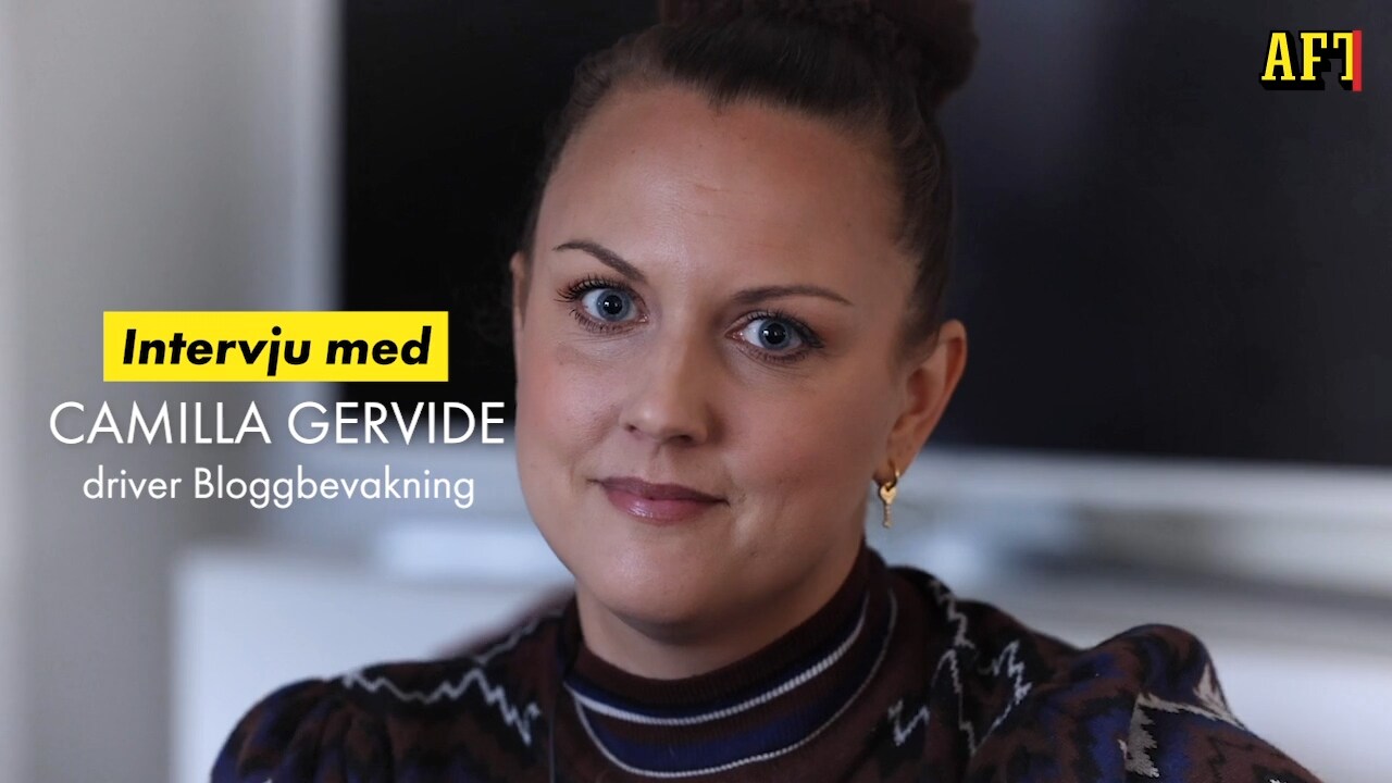 Hon driver ”Bloggbevakning” - Aftonbladet TV
