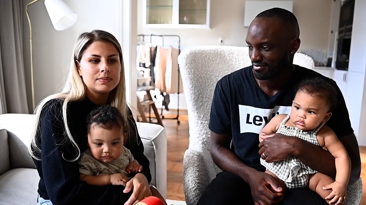 Nadja och Lamberts trillingar har andningssvårigheter - Aftonbladet TV