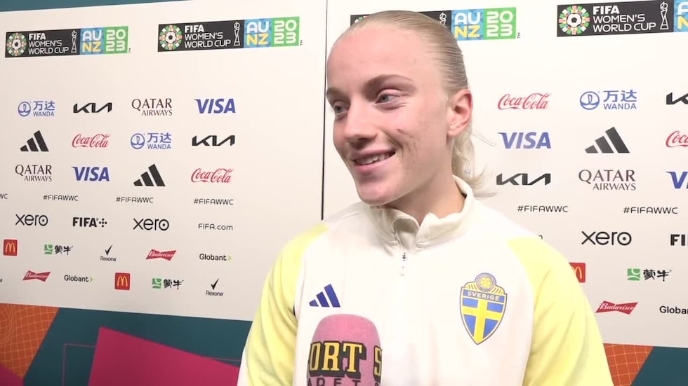 Anna Sandberg efter VM-debuten: "Svårt att hitta orden" - Aftonbladet TV