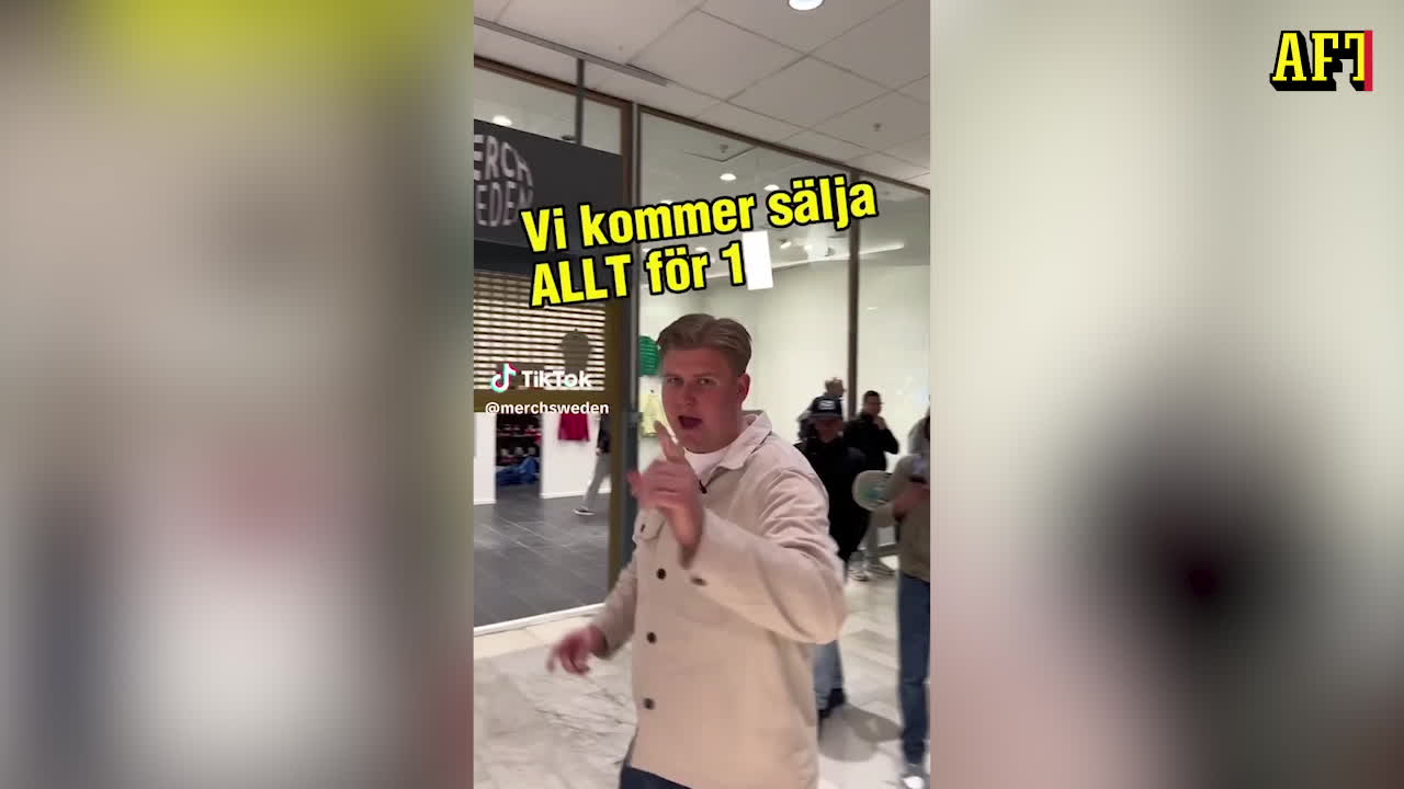 Totalt kaos när Merch Sweden skulle öppna i Västerås – fick stänga ...