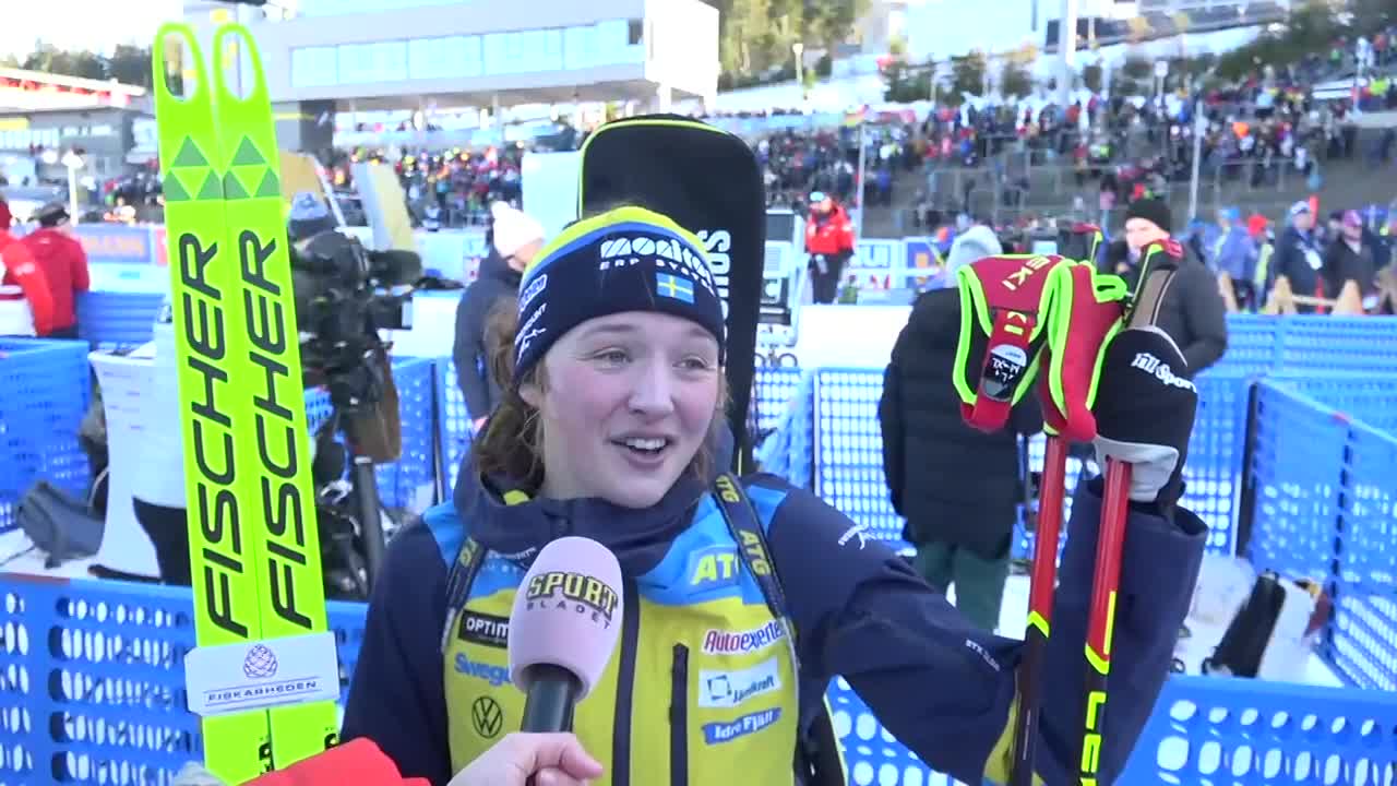 Linn Persson: "Va fan jag kommer tvåa det är skitbra" - Aftonbladet TV