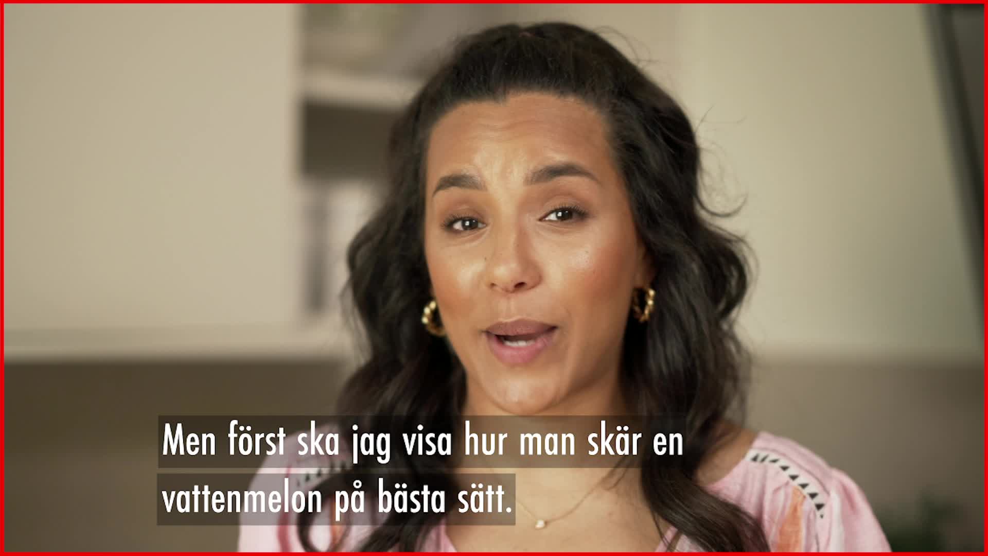 Så enkelt gör du isglass och slush av en vattenmelon - Aftonbladet TV