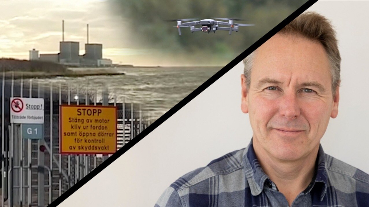 Martin Hagström, forskningsledare på FOI om drönarjakten i Sverige ...