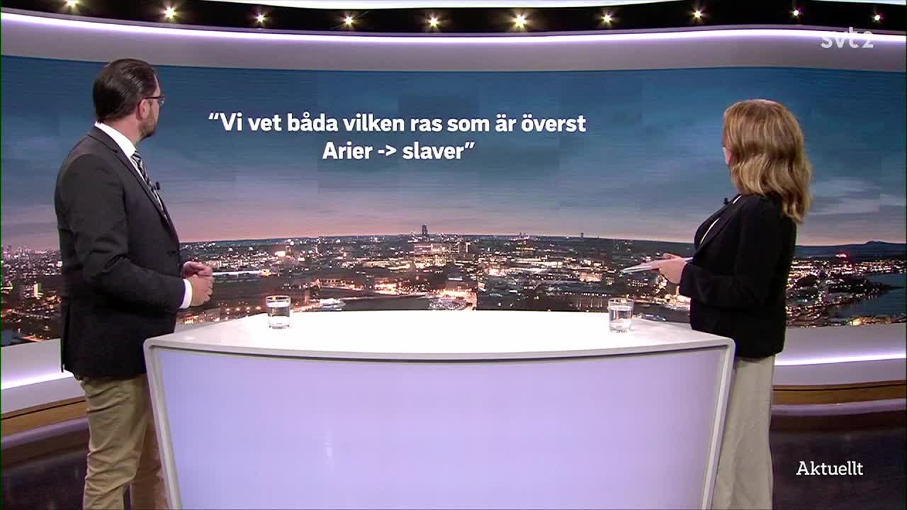 Nike Nylander hotad efter intervju med Jimmie Åkesson - Aftonbladet TV