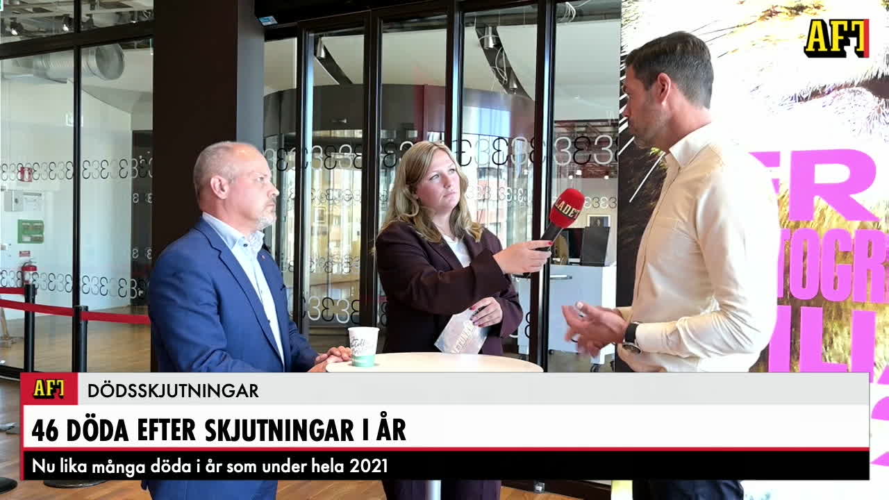 Morgan Johansson (S) och Johan Forssell (M) om skjutningarna ...