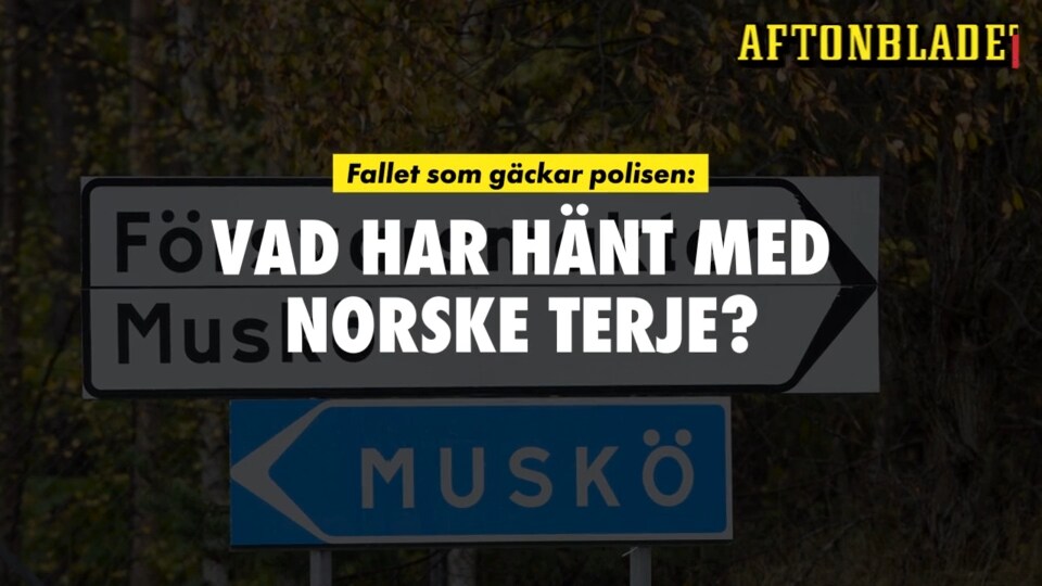 Norrmannen Terje mystiskt försvunnen – bilen hittades i Stockholms ...