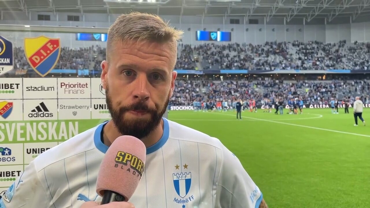 Malmö FF:s Pontus Jansson efter förlusten mot Djurgården - Aftonbladet TV