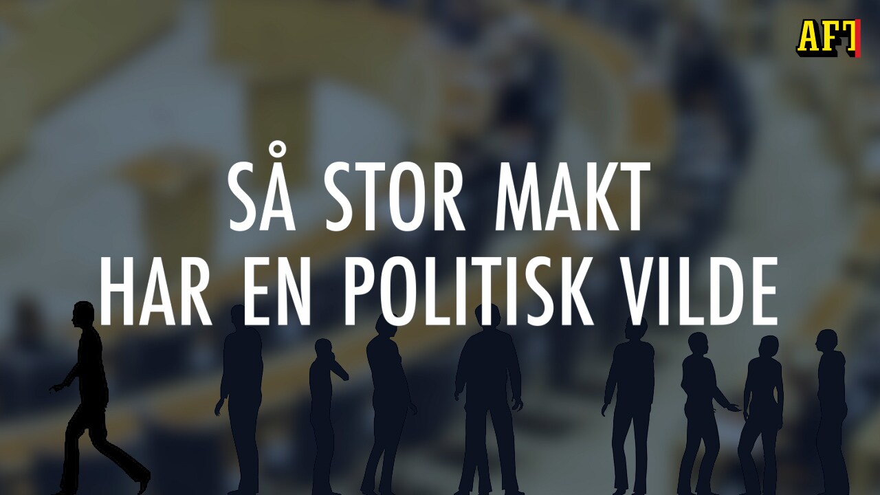 Så kan politiska vildar påverka riksdagens maktordning - Aftonbladet TV
