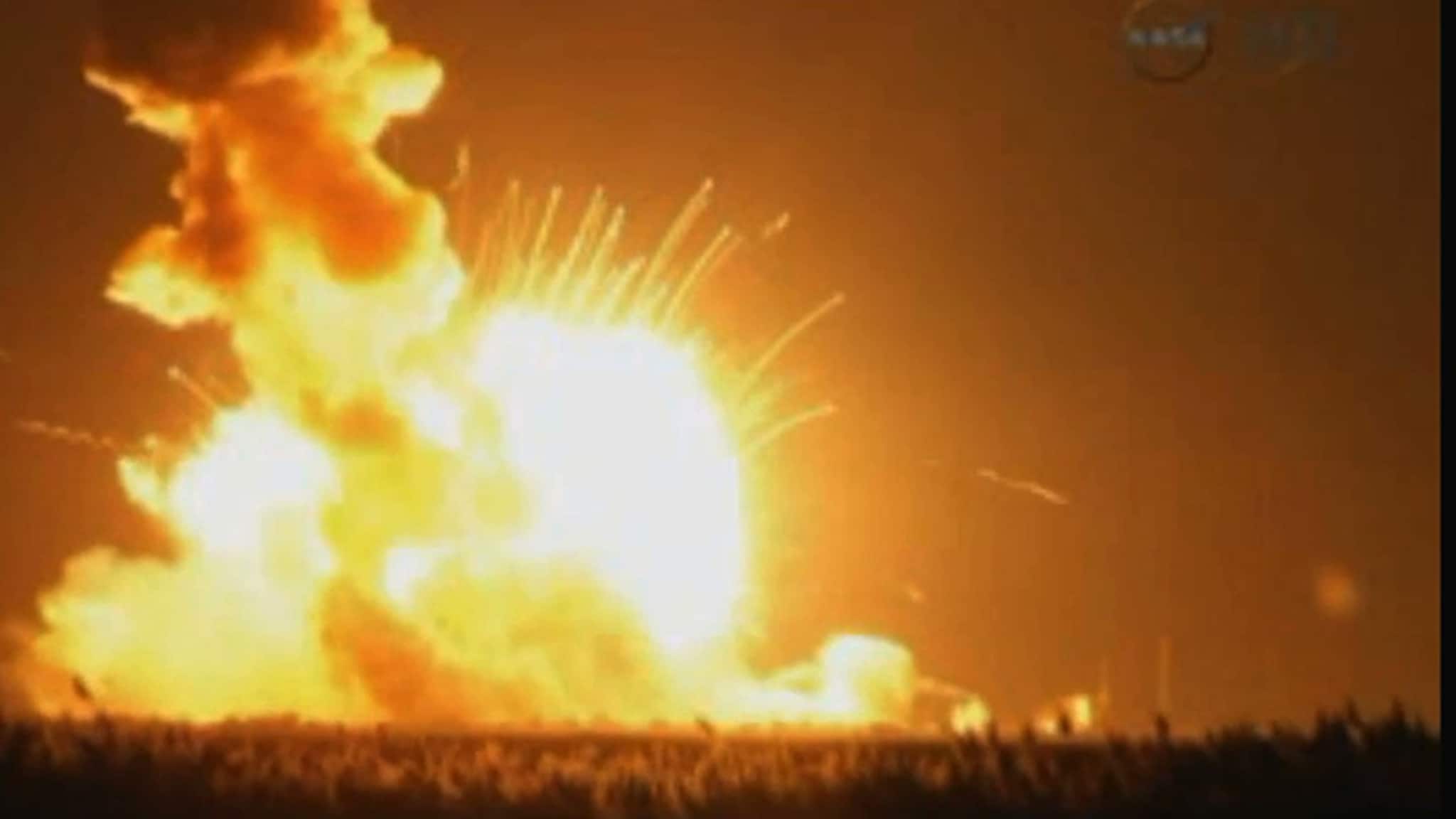 NASA-rakett eksploderte under oppskytning
