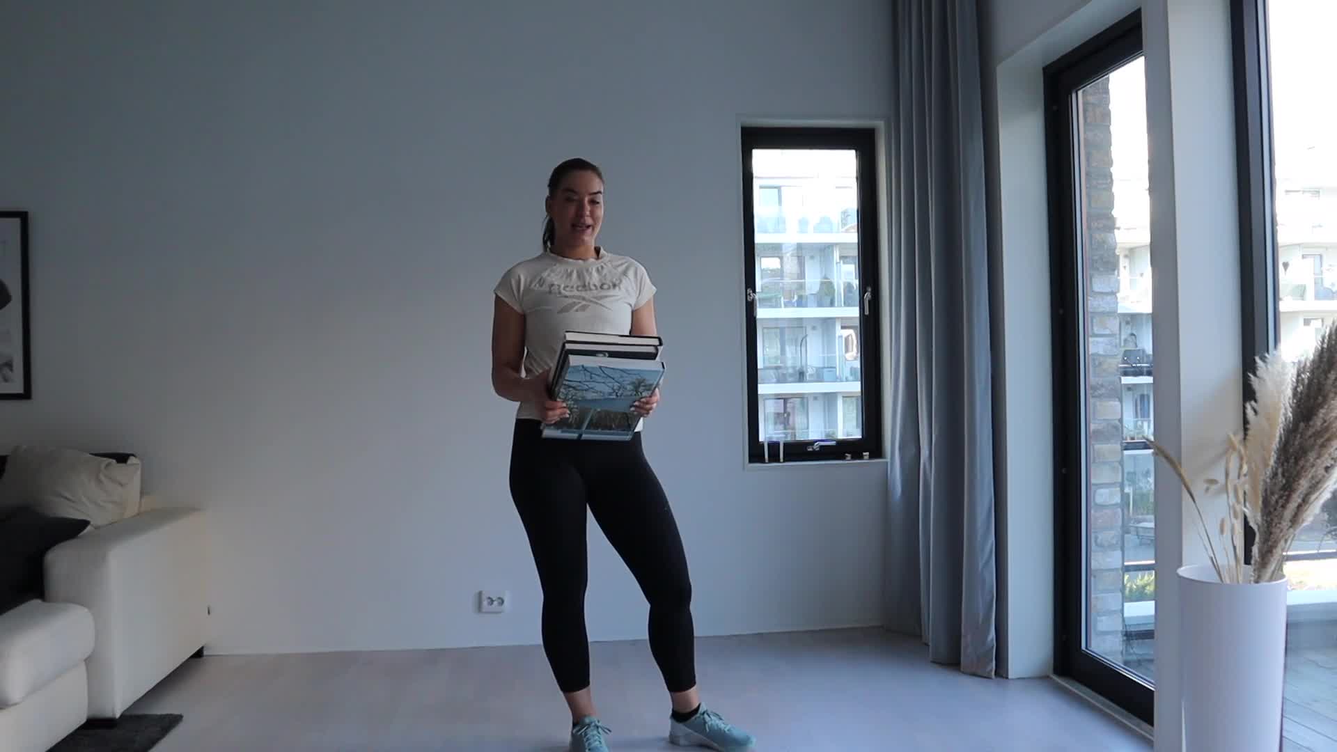 Maren Erdvik med hjemmetrening