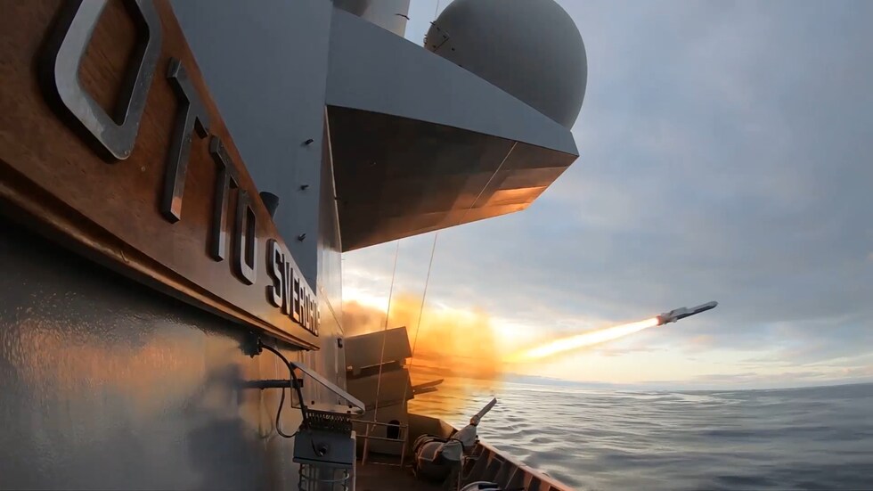 Video: Her senkes KNM «Æger» utenfor Vesterålen - ht.no