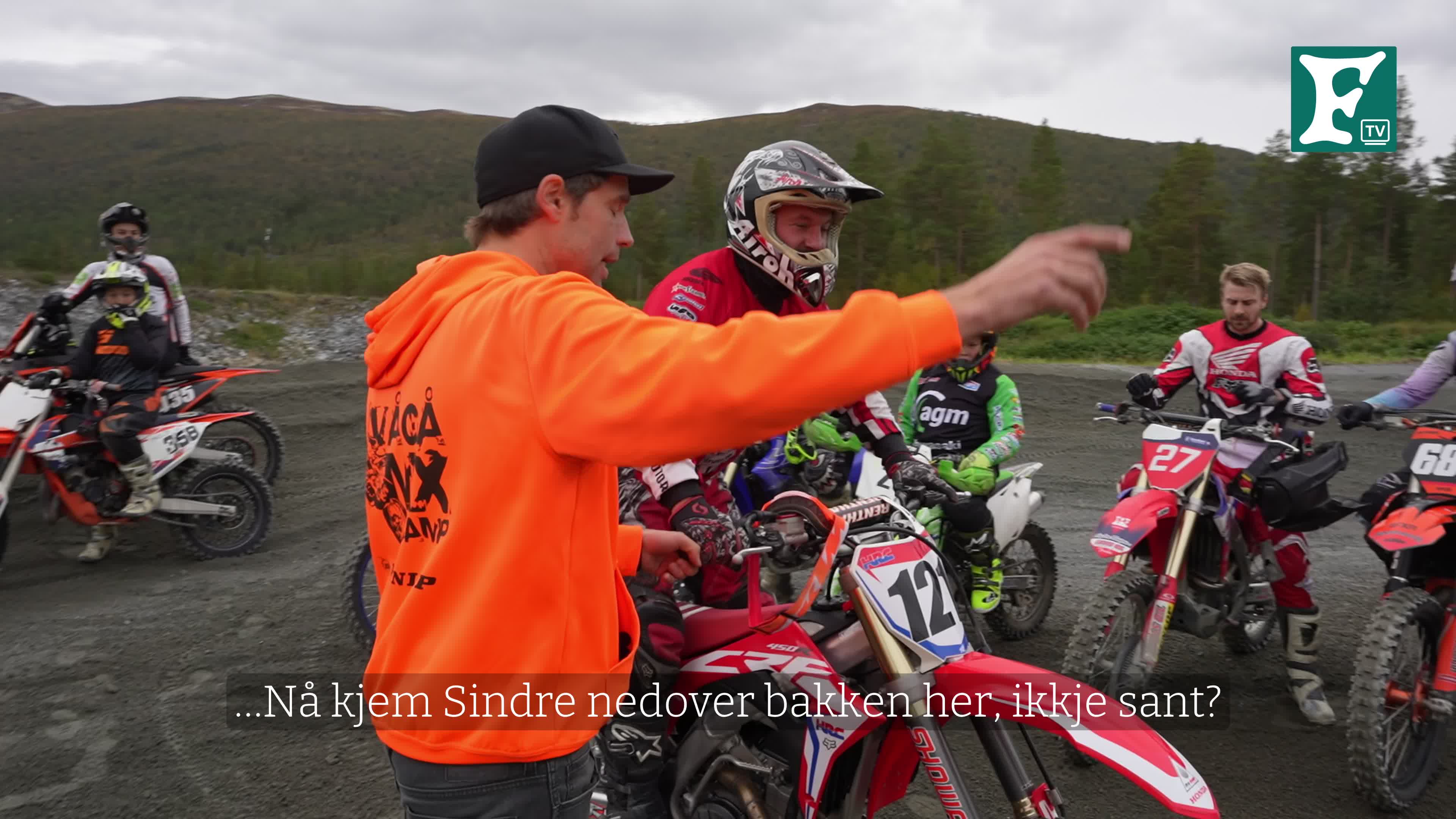 Skjåk Cross camp for aller fyrste gong! - Fjuken-TV