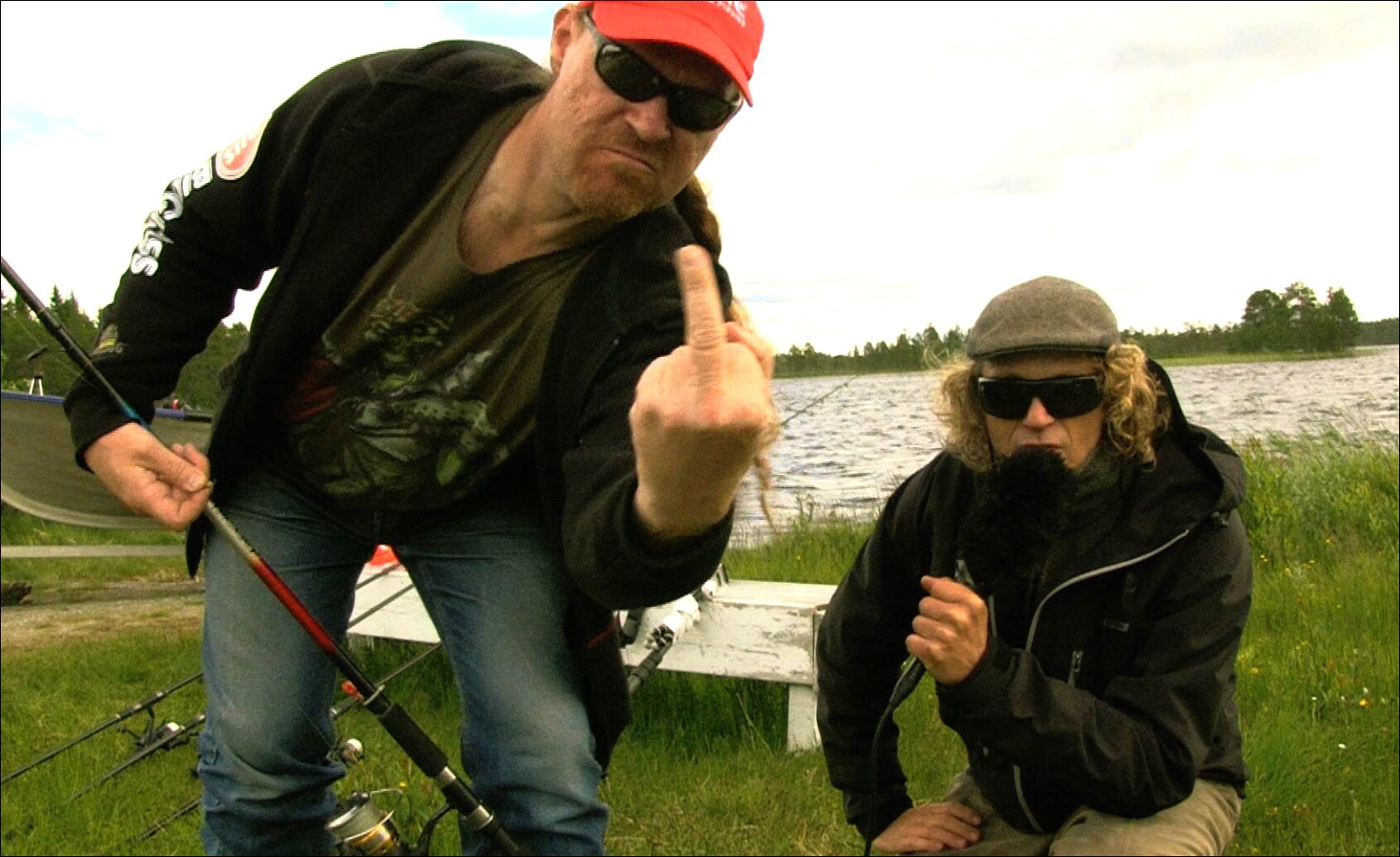 Lars og Lars: Mister motet når gjedda ikke biter på kroken - VGTV