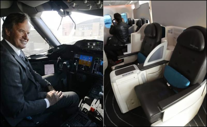 Sammenligner Dreamliner-en med et romskip