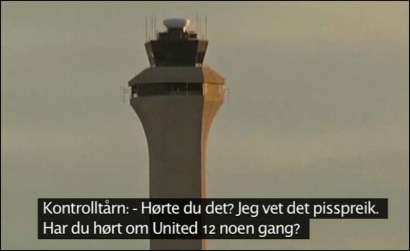 Flygeleder til fly i brann: Det er pisspreik