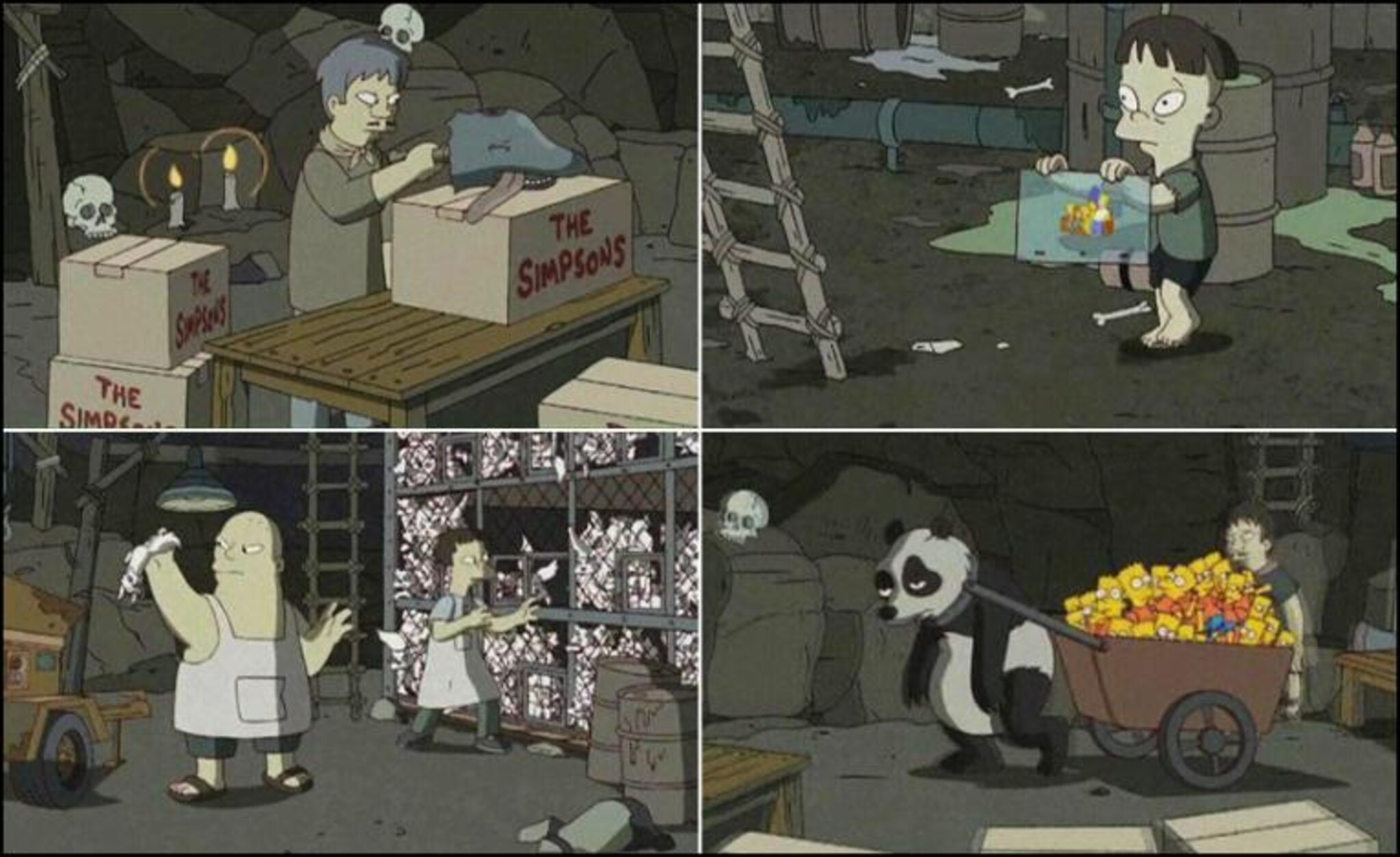 Banksy med makaber Simpsons-intro - VG