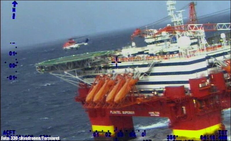 Boligplattform på vei tilbake til Njord-feltet