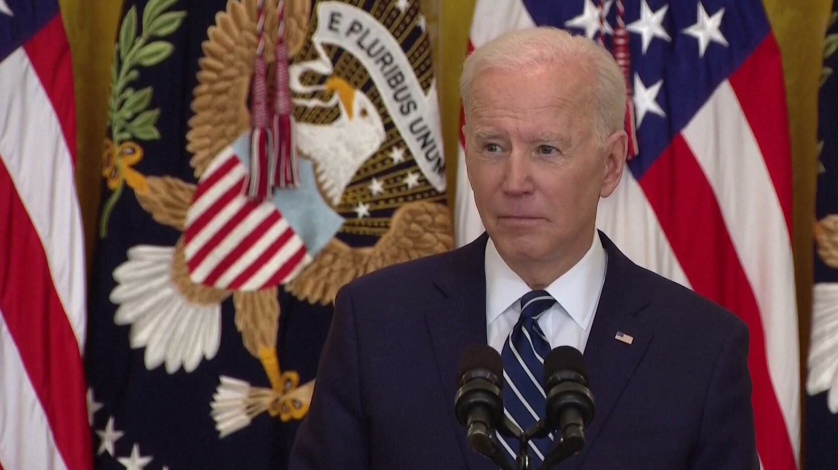 Joe Biden holder sin første ordinære pressekonferanse - VGTV