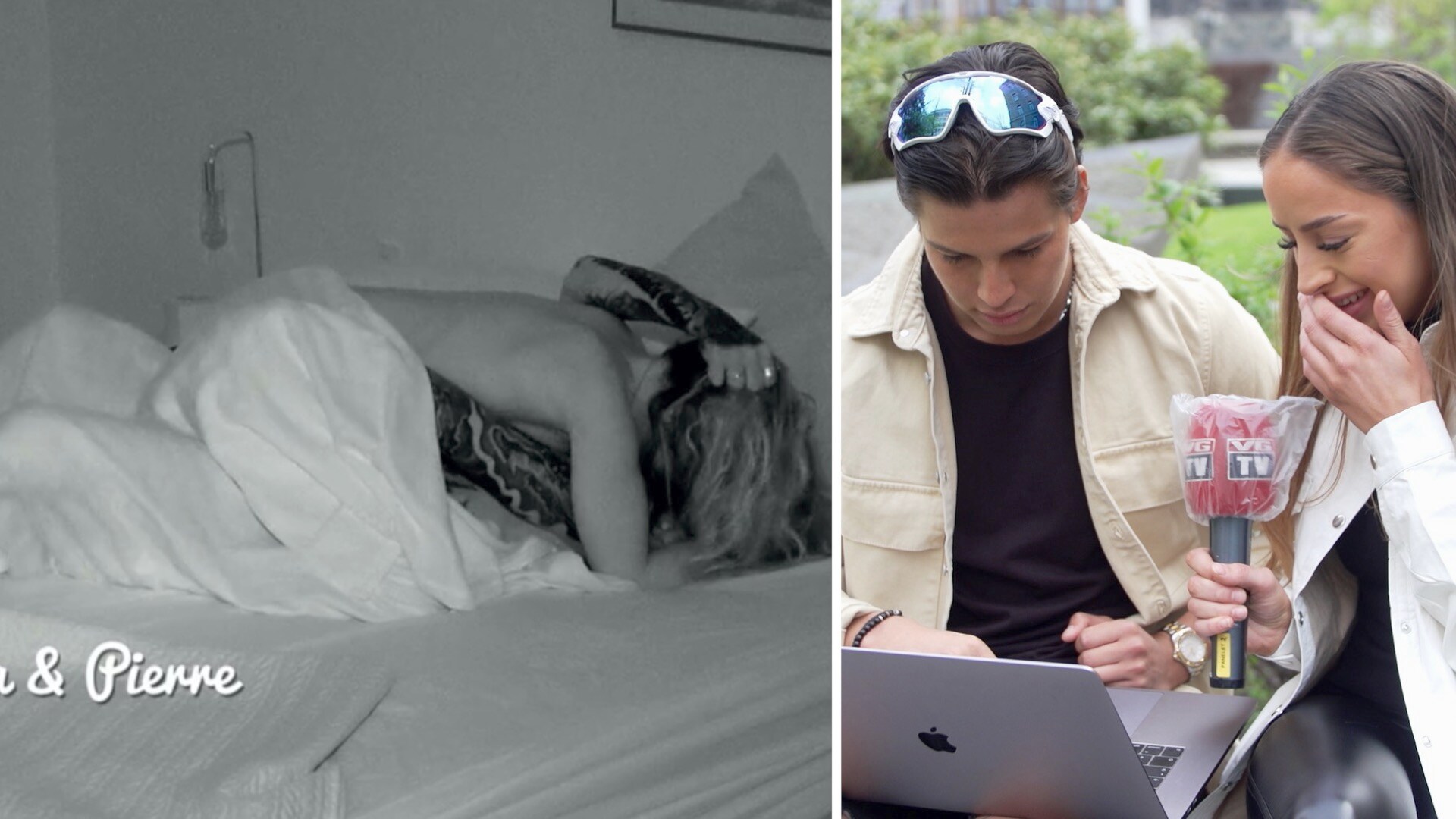 Ser kjæresten ha sex på TV: – Helt sykt å se - VGTV