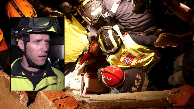 «Plutselig grep hun tak i hånden min»