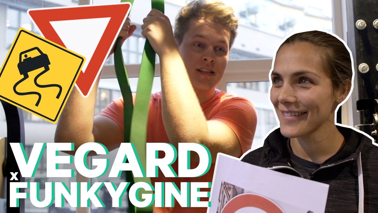 Vegard X Funkygine #2.16: Trening og teoriøving - VGTV