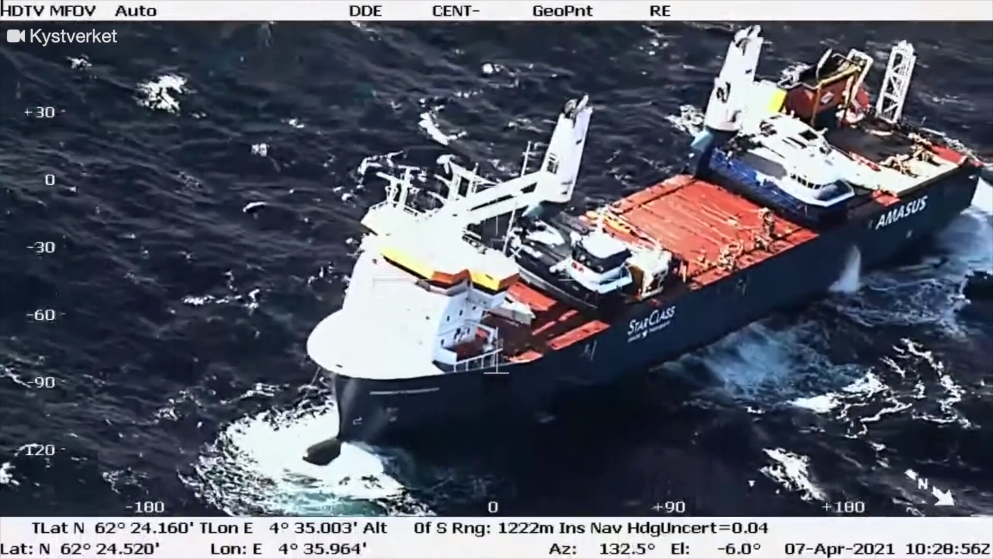 Forsøker å berge nederlandsk lasteskip på ny torsdag - VG