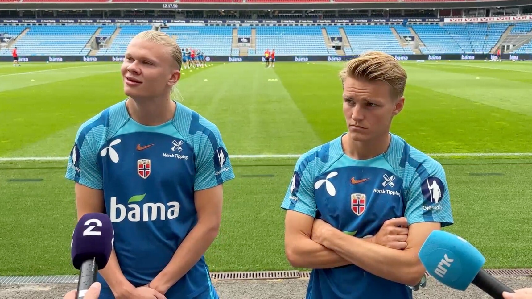 Haaland med beskjed til VG-reporter: – Vet ikke hva du synes - VGTV Haaland med beskjed til VG-reporter: – Vet ikke hva du synes - VGTV