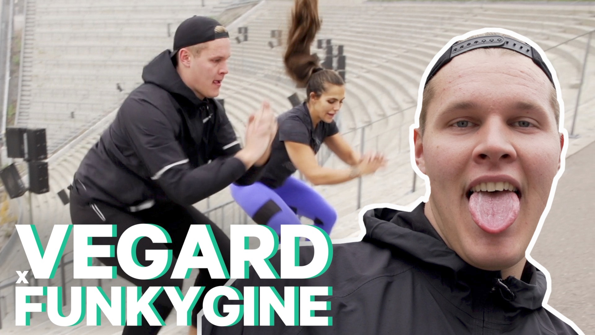 Vegard X Funkygine #2.10: Trappetrening i Holmenkollen - VGTV