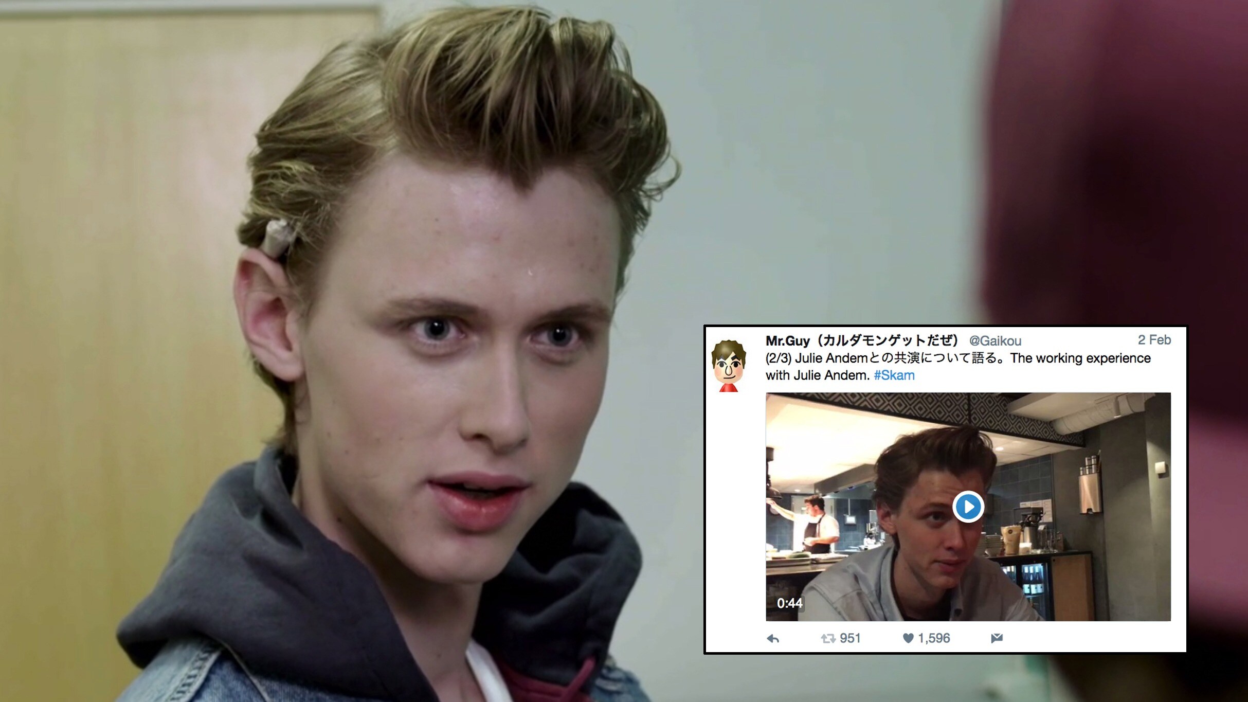 Henrik Holm i intervju: - Slik fikk jeg rollen som «SKAM»-Even - VGTV