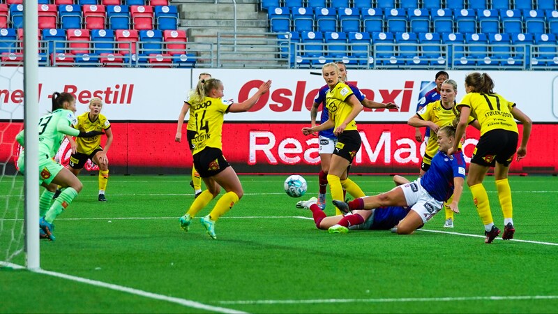Toppserien: Thea Kyvåg reddet LSK Kvinner på overtid mot Vålerenga Toppserien: Thea Kyvåg reddet LSK Kvinner på overtid mot Vålerenga