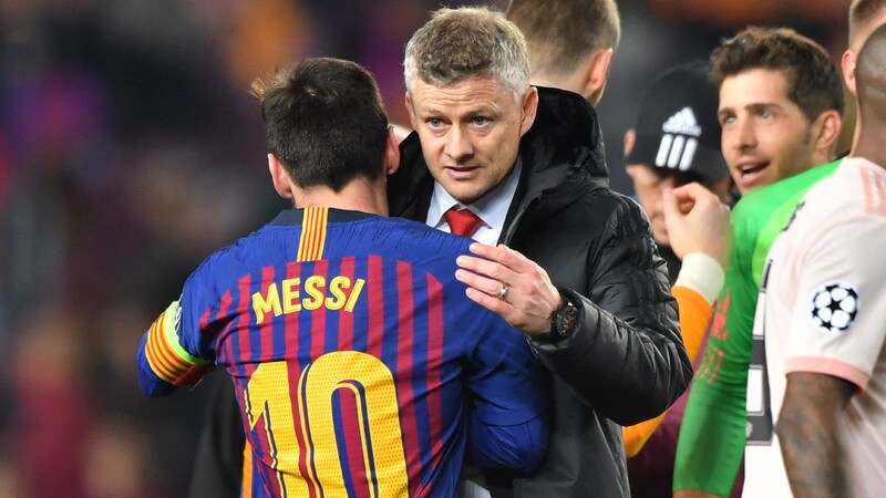 Lionel Messi sendte Ole Gunnar Solskjær og Manchester United ut av ...