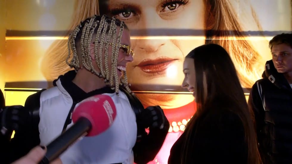 Oda Rikheim og Kevin Lauren sammen på rød løper: – Vi er på date - VGTV